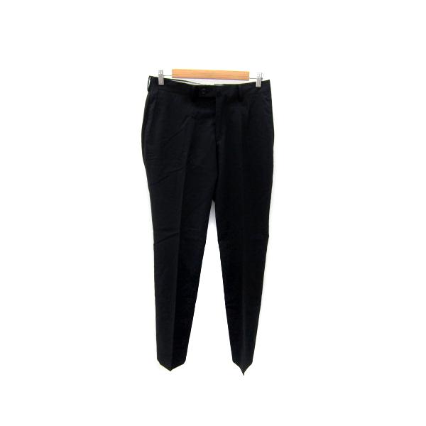 ダーバン DURBAN スラックスパンツ テーパードパンツ ロング丈 無地 79 黒 ブラック /SY15 メンズ【ブランド】ダーバン DURBAN【表記サイズ】79※実寸サイズをご確認ください。【実寸サイズ】ウエスト：79cm　もも幅：3...