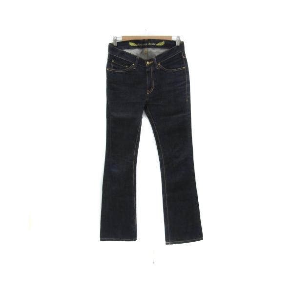 ジェンナロ GENNARO デニムパンツ ジーンズ フレアパンツ ロング丈 S インディゴ /YS26 メンズ【表記サイズ】S※実寸サイズをご確認ください。【実寸サイズ】ウエスト：74cm　もも幅：17cm　裾幅：17.5cm　股上：22c...