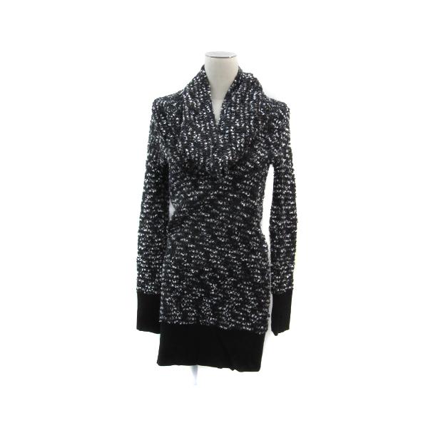 ゴーサンゴーイチファム 5351 POUR LES FEMMES チュニック ニット 長袖 オフタートルネック マルチカラー 黒 ブラック /YS2 レディース【ブランド】ゴーサンゴーイチファム 5351 POUR LES FEMMES【表...