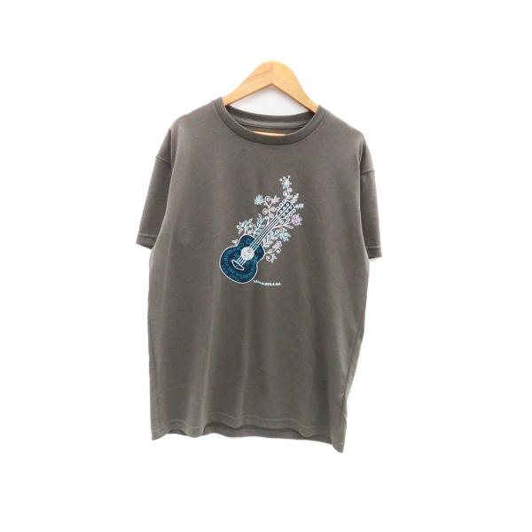 タラスブルバ TARAS BOULBA Tシャツ カットソー クルーネック 半袖 プリント XL マルチカラー 茶色 ブラウン /HO26 メンズ【表記サイズ】XL※実寸サイズをご確認下さい。【実寸サイズ】肩幅：47.5cm　身幅：50cm...
