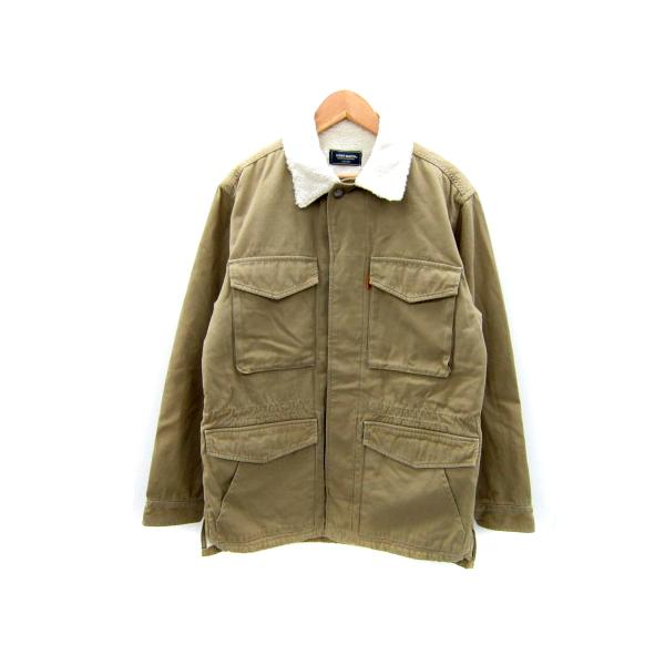 クリフメイヤー KRIFF MAYER K.MAYER カバーオール ミリタリージャケット ミドル丈 裏ボア 無地 M ベージュ /SY13 メンズ【ブランド】クリフメイヤー KRIFF MAYER K.MAYER【表記サイズ】M※実寸サイ...