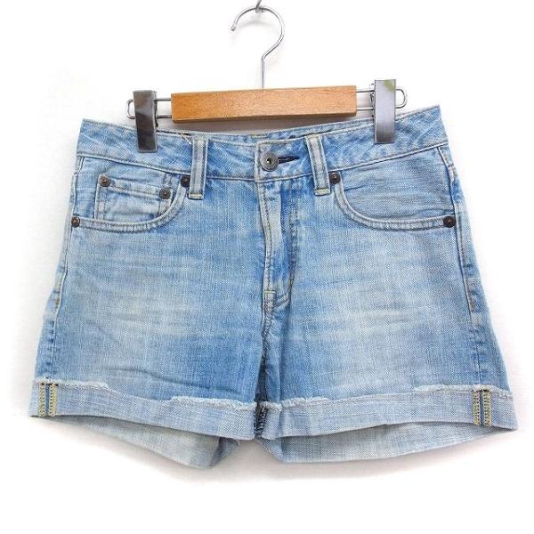 アーバンリサーチ URBAN RESEARCH Anchor Rieur デニム ショートパンツ ロールアップ S ライトブルー /FT36 レディース【ブランド】アーバンリサーチ URBAN RESEARCH【表記サイズ】S【実寸サイズ】...