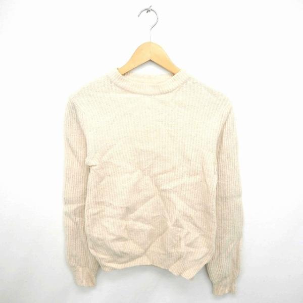 イッカ ikka ニット セーター ハイネック 無地 シンプル ウール 長袖 M ベージュ 薄茶 /TT29 レディース【ブランド】イッカ ikka【表記サイズ】M【実寸サイズ】肩幅：約39cm　身幅：約42cm　着丈：約55cm　袖丈：約...