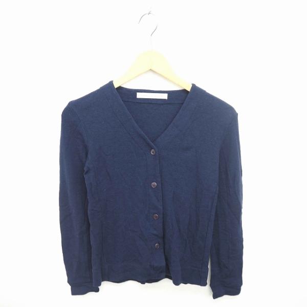 テンダンス パーレイビームス tendance par Ray BEAMS カーディガン ニット Vネック 無地 ウール 長袖 紺 ネイビー /TT45 レディース【ブランド】テンダンス パーレイビームス tendance par Ray ...