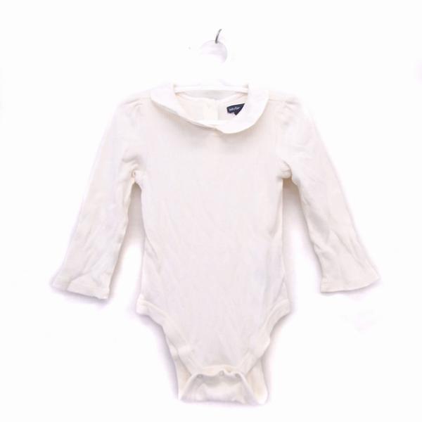 ベビーギャップ BABY GAP ベビー服 ロンパース カバーオール ショートオール 長袖 コットン 綿 18-24 ホワイト 白 /HT4 キッズ【ブランド】ベビーギャップ BABY GAP【表記サイズ】18-24（90cm相当）【実寸サ...