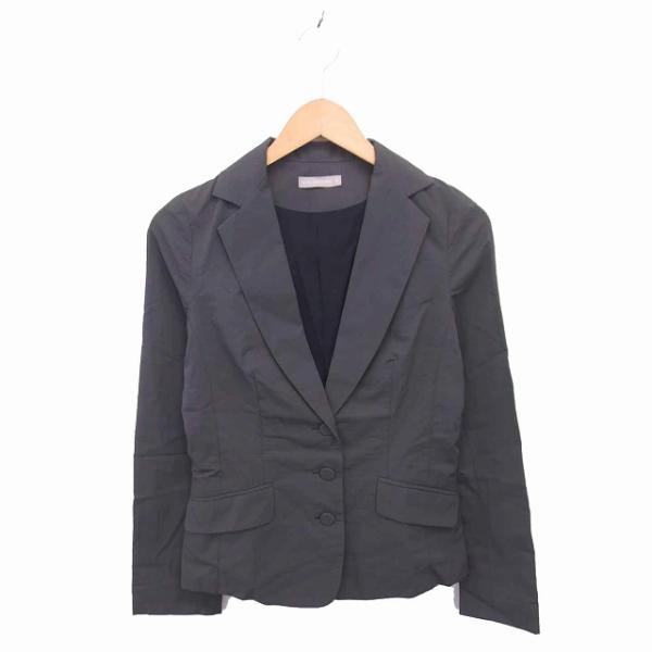 NEAL SPERLING テーラード ジャケット アウター 薄手 総裏地 4 カーキ /TT1 レディース【表記サイズ】4【実寸サイズ】肩幅：約35cm　身幅：約43cm　袖丈：約61cm　着丈：約55cm　　【素材】ケアタグ無しの為素材...