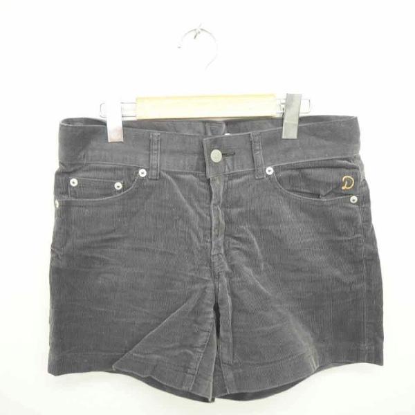 ドレステリア DRESSTERIOR パンツ ショート コーデュロイ ジップフライ 無地 シンプル 綿 コットン 38 グレー 灰 /TT29 レディース【ブランド】ドレステリア DRESSTERIOR【表記サイズ】38【実寸サイズ】ウエス...