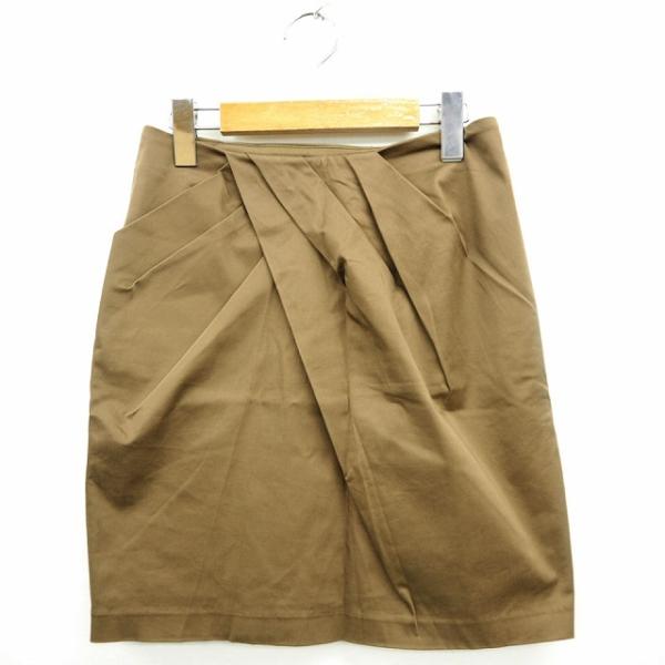 ペルシ persil タイトスカート 無地 ミニ ショート シンプル コットン 綿 Ｍ カーキ 深緑 /MT45 レディース【ブランド】ペルシ persil【表記サイズ】M【実寸サイズ】ウエスト：約66cm　ヒップ：約86cm　スカート丈：...