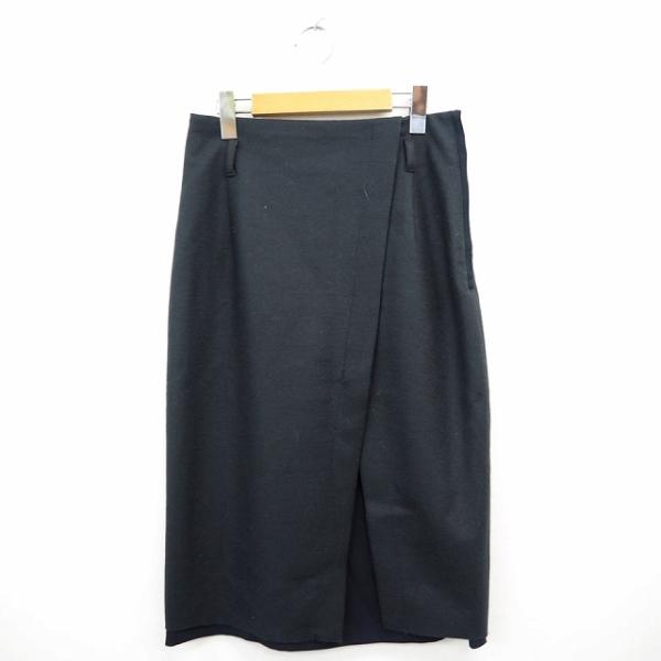 ロペエターナル rope eternel タイトスカート ロング 総柄 シンプル ウール 38 ネイビー 紺 /MT25 レディース【表記サイズ】38【実寸サイズ】ウエスト：約66cm　ヒップ：約82cm　スカート丈：約67cm　　【素材】...