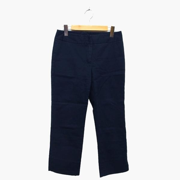 クラシックアンティエ CLASSIQUES Entier ストレート パンツ 綿混 無地 シンプル 2 ネイビー 紺 /HT5 レディース【ブランド】クラシックアンティエ CLASSIQUES Entier【表記サイズ】2【実寸サイズ】ウエ...