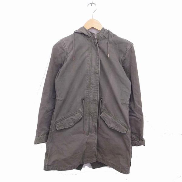 メゾン スコッチ MAISON SCOTCH コート アウター ミドル フード ジップアップ スナップボタン TAILLE1 カーキ /TT35 レディース【ブランド】メゾン スコッチ MAISON SCOTCH【表記サイズ】TAILLE1...