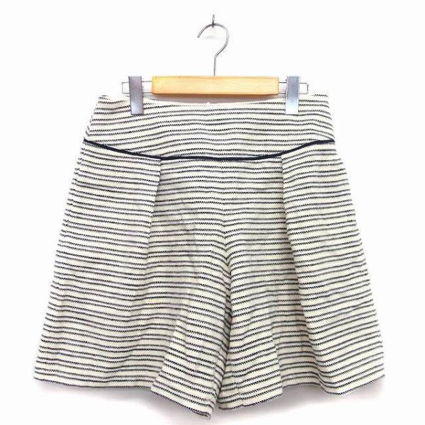 アメリカンラグシー AMERICAN RAG CIE キュロット ショート パンツ 綿混 総柄 タック 1 ライトベージュ ブラック /HT18 レディース【ブランド】アメリカンラグシー AMERICAN RAG CIE【表記サイズ】1【実...