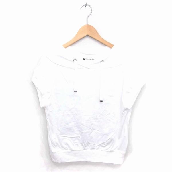 ストロベリーフィールズ STRAWBERRY-FIELDS カットソー Vネック 無地 シンプル リブ 半袖 ホワイト 白 /TT18 レディース【ブランド】ストロベリーフィールズ STRAWBERRY-FIELDS【表記サイズ】サイズ表記...