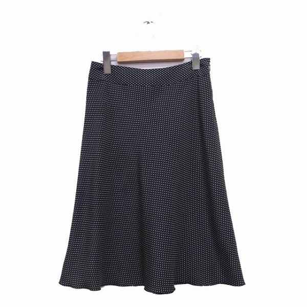 スタイルコム style com スカート フレア 膝丈 サイドジップ ドット ブラック 黒 /KT21 レディース【ブランド】スタイルコム style com【表記サイズ】サイズ表記なし。実寸サイズでご確認ください。【実寸サイズ】ウエスト...