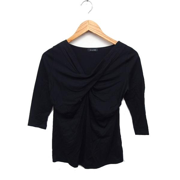 ユナイテッドアローズ UNITED ARROWS ツイスト カットソー Tシャツ 七分袖 無地 シンプル ブラック 黒 /FT43 レディース【ブランド】ユナイテッドアローズ UNITED ARROWS【表記サイズ】記載なし実寸サイズをご確...