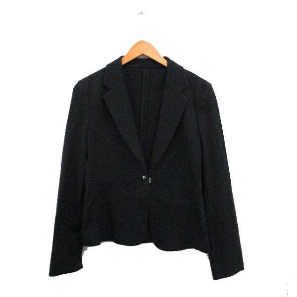 ジェラールダレル GERARD DAREL テーラードジャケット ブレザー コットン シンプル 9 ブラック 黒 /KT27 レディース【ブランド】ジェラールダレル GERARD DAREL【表記サイズ】9【実寸サイズ】肩幅：約39cm　身...