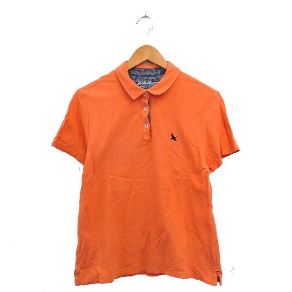 バナーバレット Banner Barrett ポロシャツ 半袖 コットン 刺繍 ワンポイント PM オレンジ 橙色 /KT32 レディース【ブランド】バナーバレット Banner Barrett【表記サイズ】PM【実寸サイズ】肩幅：約39c...