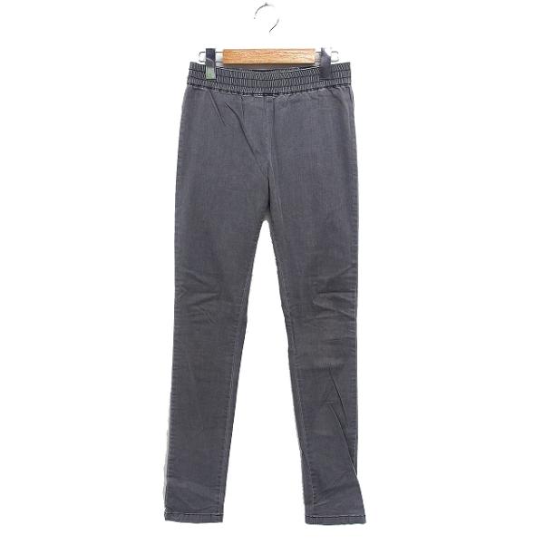 グローバルリズムエッセンス global rythme essence ソフトデニム ストレッチ スリム パンツ 無地 F グレー 灰 /FT22 レディース【ブランド】グローバルリズムエッセンス global rythme essence...