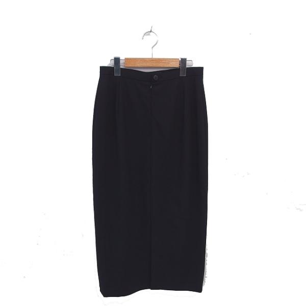 ブティックジョコンダ boutique joconde タイト スカート ロング スリット ウール 69-96 黒 ブラック /TT レディース【表記サイズ】69-96【実寸サイズ】ウエスト：約68cm　ヒップ：約96cm　スカート丈：約8...