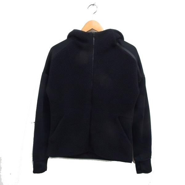 アディダス adidas 国内正規品 ボア パーカー ジャケット アウター 切替 OT ブラック 黒 /FT36 レディース【ブランド】アディダス adidas【表記サイズ】OT【実寸サイズ】肩幅：約64cm　身幅：約50cm　袖丈：約54...