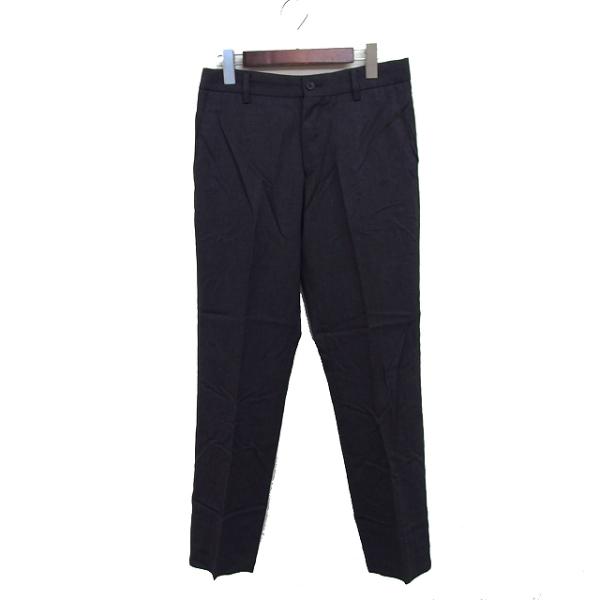 ピーエスポールスミス PS Paul Smith 国内正規品 スラックス センタープレス パンツ ウール M チャコールグレー /FT46 メンズ【ブランド】ピーエスポールスミス PS Paul Smith【表記サイズ】M【実寸サイズ】ウエ...
