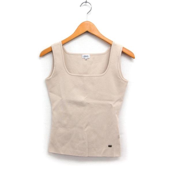 フォクシー ブティック FOXEY BOUTIQUE ニット タンクトップ スクープドネック 無地 40 ベージュ /FT13 レディース【ブランド】フォクシー ブティック FOXEY BOUTIQUE【表記サイズ】40【実寸サイズ】身幅：...