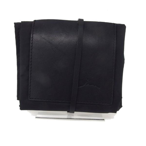 センソユニコ Senso unico 折りたたみ エコバッグ ナイロンタッチ レザータッチ 75 黒 ブラック /NT3 レディース【ブランド】センソユニコ Senso unico【表記サイズ】75【実寸サイズ】持ち手の長さ：約26cm　ヨ...