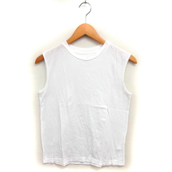 マッセメンシュ MASSE MENSCH ノースリーブ カットソー コットン 綿 透け感 ボートネック 白 ホワイト /NT18 レディース【ブランド】マッセメンシュ MASSE MENSCH【表記サイズ】表記なし実寸サイズをご確認ください...
