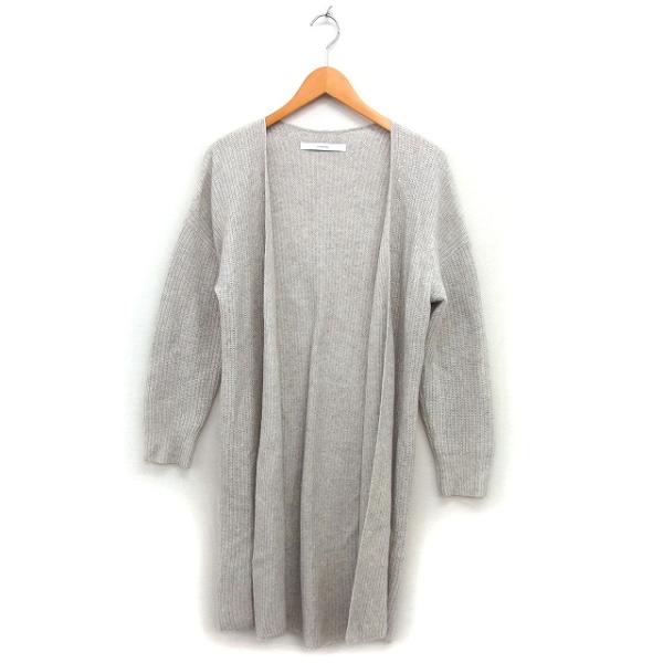 フレームワーク Framework ロング カーディガン ニット メランジ ウール リブ 長袖 グレー ベージュ /NT34 レディース【ブランド】フレームワーク Framework【表記サイズ】表記なし実寸サイズをご確認ください【実寸サイ...