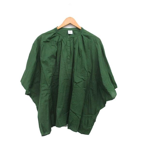 アーバンリサーチ ドアーズ URBAN RESEARCH DOORS ブラウス シャツ 七分袖 コットン シンプル M グリーン 緑 /KT32 レディース【ブランド】アーバンリサーチ ドアーズ URBAN RESEARCH DOORS【表...