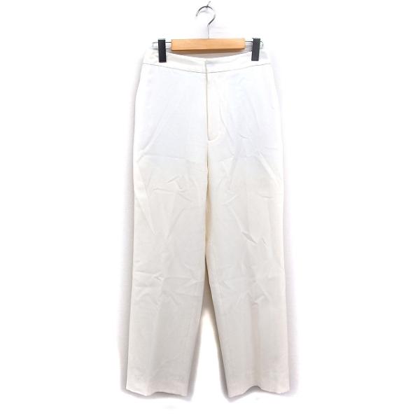 ユナイテッドアローズ UNITED ARROWS ウール ワイド パンツ フルレングス 無地 38 オフホワイト 白 /FT46 レディース【ブランド】ユナイテッドアローズ UNITED ARROWS【表記サイズ】38【実寸サイズ】ウエスト...