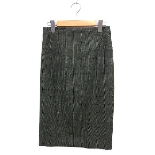 ラグ&amp;ボーン RAG&amp;BONE ツイード グレンチェック ナロー スカート ロング ウール スリット 0 カーキ /NT14 レディース【ブランド】ラグ&amp;ボーン RAG&amp;BONE【表記サイズ】0【実寸サイズ】...