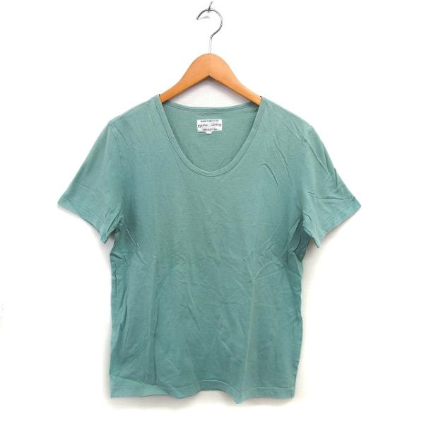 ピジャマクロージング pyjama clothing Uネック カットソー Tシャツ コットン 綿 無地 半袖 M 緑 グリーン /NT17 メンズ レディース【ブランド】ピジャマクロージング pyjama clothing【表記サイズ】M...