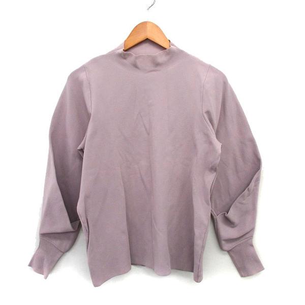 アメリヴィンテージ Ameri VINTAGE UNDRESSED ハイネック ニット カットソー リブ タック 長袖 F スモーキーピンク /NT22 レディース【ブランド】アメリヴィンテージ Ameri VINTAGE【表記サイズ】F【...