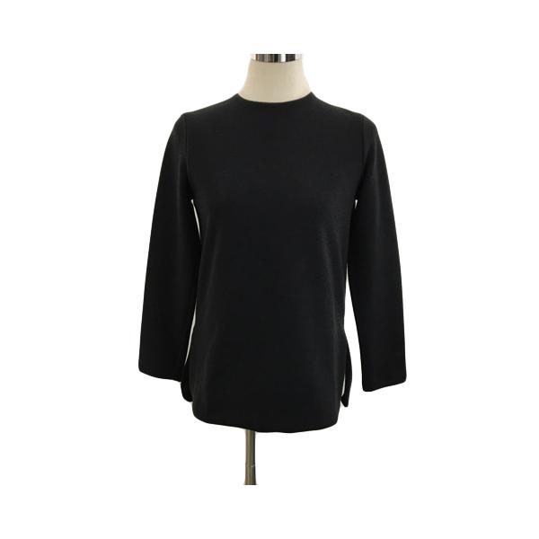 ベッド&amp;ブレックファスト BED&amp;BREAKFAST カットソー プルオーバー クルーネック 長袖 SMALL 黒 ブラック レディース【ブランド】ベッド&amp;ブレックファスト BED&amp;BREAKFAST【表記サ...