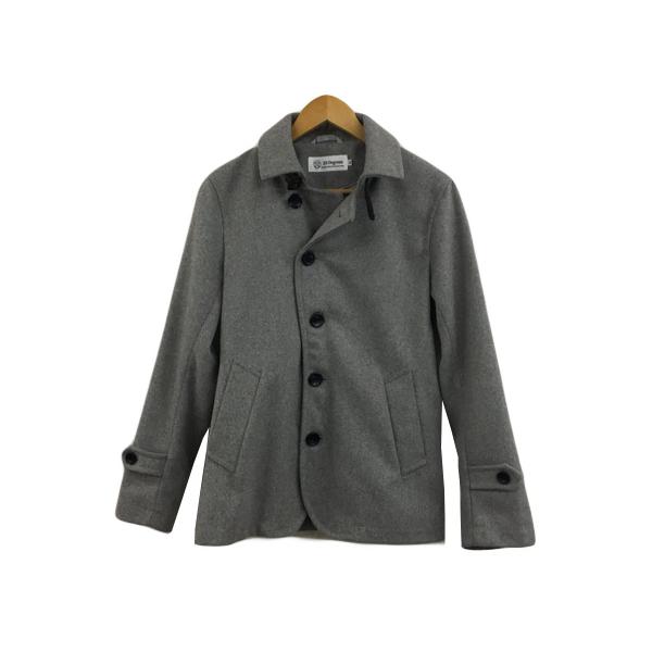 サーティスリーディグリーズ 33 DEGREES ジャケット シングル スタンダード センターベント 無地 長袖 M グレー メンズ【表記サイズ】M【実寸サイズ】肩幅：40cm　身幅：51cm　着丈：67cm　袖丈：61cm　　【素材】表地...