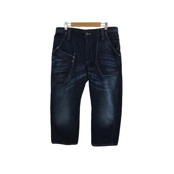 エドウィン EDWIN E-FUNCTION パンツ デニム ジーンズ テーパード クロップド ジップフライ 32 青 ブルー メンズ【ブランド】エドウィン EDWIN【表記サイズ】32(実寸サイズをご確認ください。)【実寸サイズ】ウエスト...