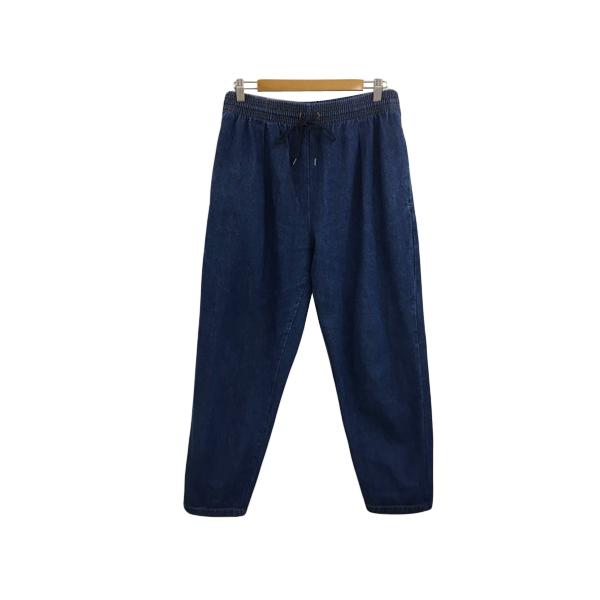 フリークスストア FREAKS STORE パンツ デニム ジーンズ テーパード ロング ウエストゴム S 紺 青 ネイビー ブルー メンズ【ブランド】フリークスストア FREAKS STORE【表記サイズ】S【実寸サイズ】ウエスト：72~...
