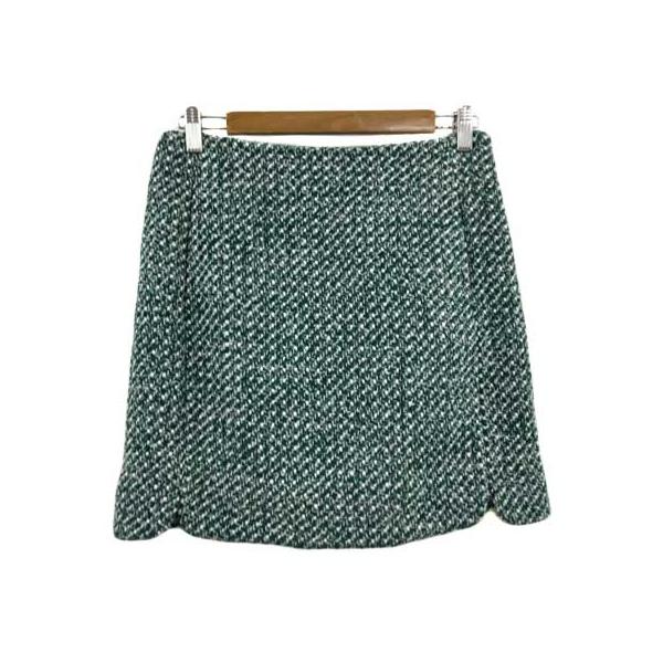 未使用品 コルテスワークス CORTES WORKS スカート 台形 ミニ ツイード調 38 緑 白 グリーン ホワイト レディース【ブランド】コルテスワークス CORTES WORKS【表記サイズ】38(実寸サイズをご確認ください。)【実...