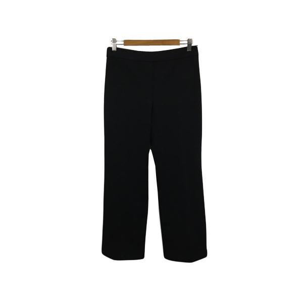 ザラ ベーシック ZARA BASIC COLLECTION パンツ ストレート ロング ストレッチ ウエストゴム 無地 USA L 黒 ブラック レディース【ブランド】ザラ ベーシック ZARA BASIC【表記サイズ】USA L(実寸サ...