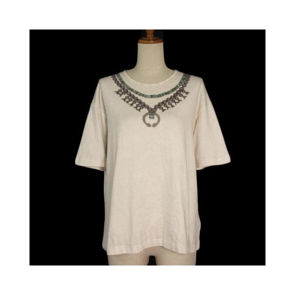 ボートメイクニュークローズ VOTE MAKE NEW CLOTHES NAJA 3D TEE カットソー Tシャツ プリント 半袖 F アイボリー レディース【ブランド】ボートメイクニュークローズ VOTE MAKE NEW CLOTHE...