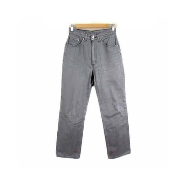 リーバイス Levi's W519 90s パンツ ジーンズ デニム ハイウエスト 30 グレー レディース【ブランド】リーバイス Levi's【表記サイズ】30【実寸サイズ】ウエスト：66cm　もも幅：28.5cm　裾幅：20cm　股上：...