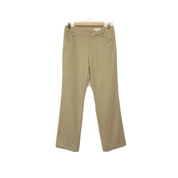 シンプルライフ SIMPLE LIFE レナウン パンツ ストレート ストレッチ 13 ベージュ レディース【表記サイズ】13【実寸サイズ】ウエスト：76cm　もも幅：30cm　裾幅：21cm　股上：24cm　股下：74cm　　【素材】ナイ...