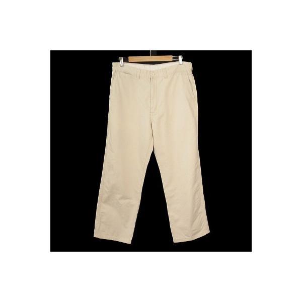 ラングラー WRANGLER khakis 90s パンツ チノパン 34 アイボリー ヴイエフジャパン M1522-31 メンズ【ブランド】ラングラー WRANGLER【表記サイズ】34【実寸サイズ】ウエスト：41cm　もも幅：32cm　...