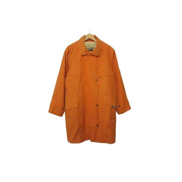 DRIZA-BONE ドリザボーン オーストラリア製 コート ロング ライナー付き L オレンジ メンズ【表記サイズ】L【実寸サイズ】身幅：61cm　着丈：94cm　ゆき丈：81cm　　【素材】綿100％【色】オレンジ　　※色に関してはこの...