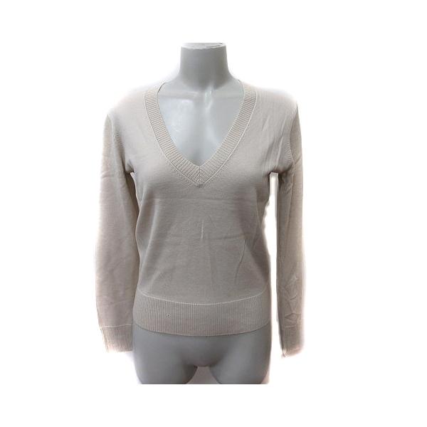 スタイルコム style com カットソー 長袖 ウール カシミヤ混 ベージュ /YI レディース【ブランド】スタイルコム style com【表記サイズ】サイズ表記なし(実寸サイズをご覧ください)【実寸サイズ】肩幅：約37cm　身幅：約...