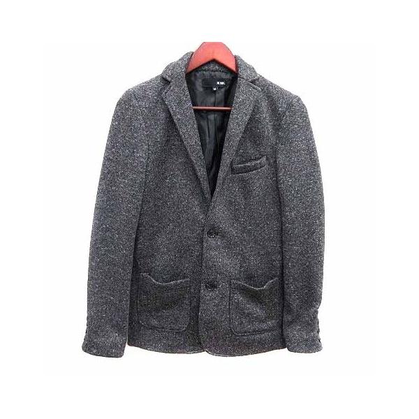 ルービック RUBIK テーラードジャケット 総裏地 M チャコールグレー /YK メンズ【表記サイズ】M※実寸サイズをご確認ください。【実寸サイズ】肩幅：約38cm　身幅：約45.5cm　袖丈：約62.5cm　着丈：約67.5cm　　【素...