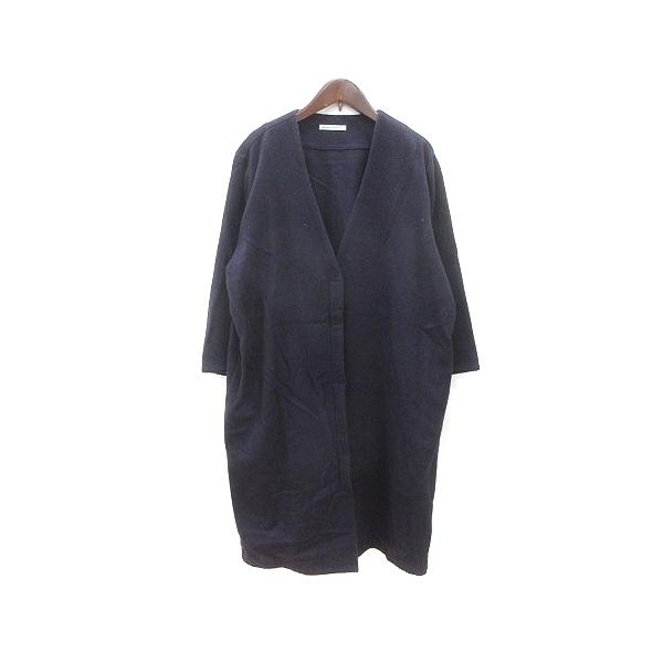 ブレイズアンドビヨンド BRAIDS &amp; BEYOND カーディガン ニット ロング コーディガン ウール 0 XS 紫 パープル /MN レディース【表記サイズ】0（日本サイズXS相当）【実寸サイズ】肩幅：約40cm　身幅：約55...