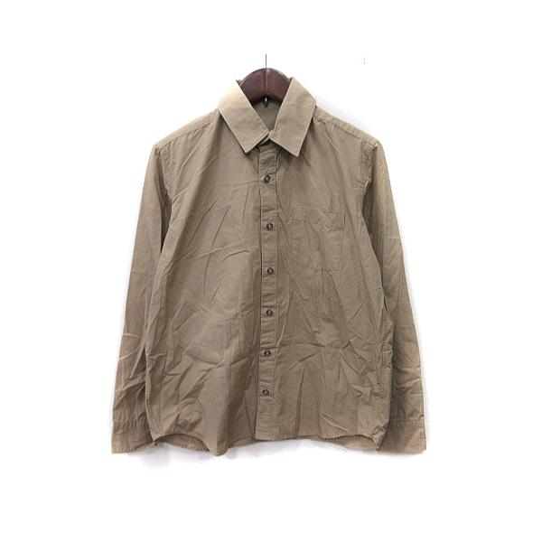 ラティアライタルス La Tiara Itals シャツ ブラウス 長袖 1 S ベージュ /YI レディース【表記サイズ】1（Sサイズ）【実寸サイズ】肩幅：約37cm　身幅：約50cm　着丈：約63cm　袖丈：約56cm　　【素材】綿 1...