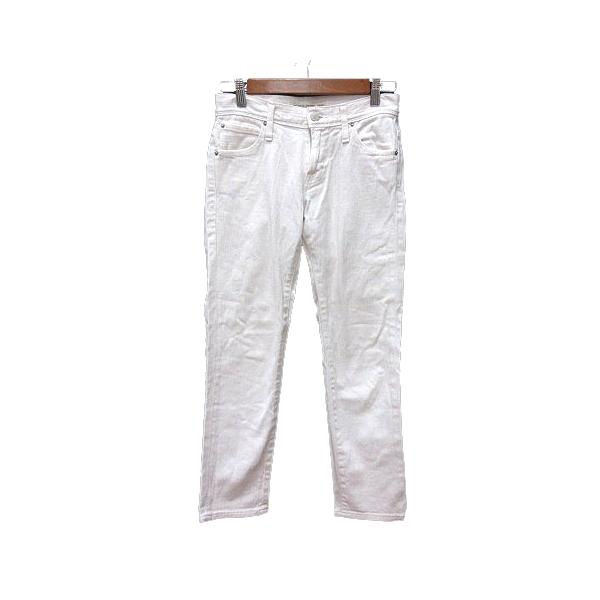 ミューニック Munich hidden gem デニムパンツ ジーンズ テーパード XXS 白 ホワイト /MN レディース【ブランド】ミューニック Munich【表記サイズ】XXS【実寸サイズ】ウエスト：約66cm　もも幅：約23cm　...